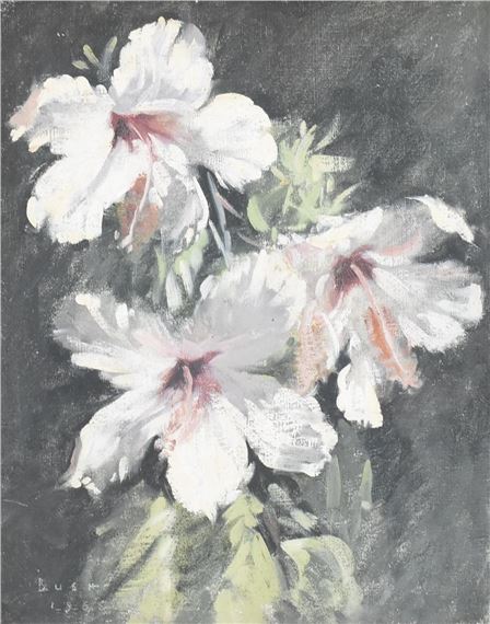 Rowena Bush | Three Flowers | MutualArt