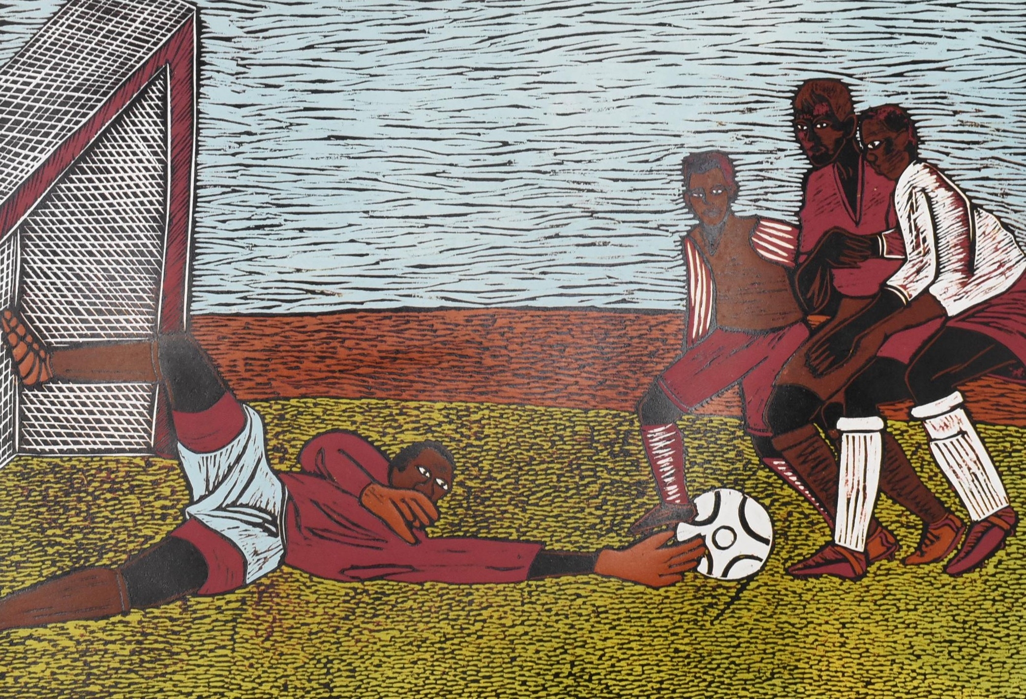 Isaac Sithole | Soccer in Africa 2010 | MutualArt