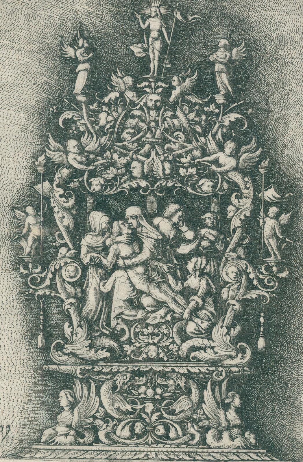 Daniel Hopfer | Reliquienschrein mit Pieta (Circa 1510) | MutualArt