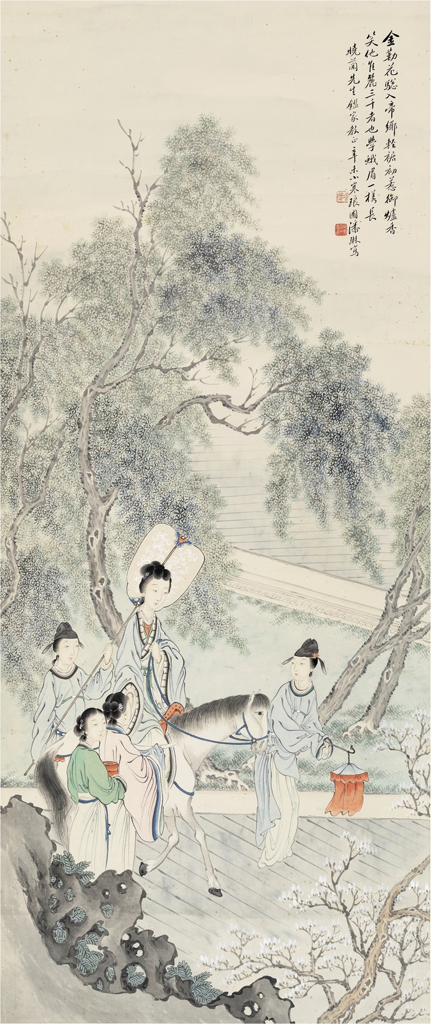 Pan Yu-liang | RIDING A HORSE OUT (1931) | MutualArt