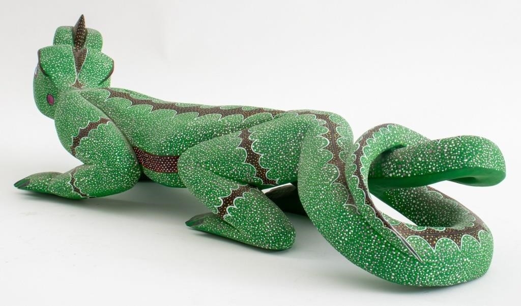 Gerardo Ramirez | Ramirez & Ambrocio Alebrije Painted Wood Sculpture ...