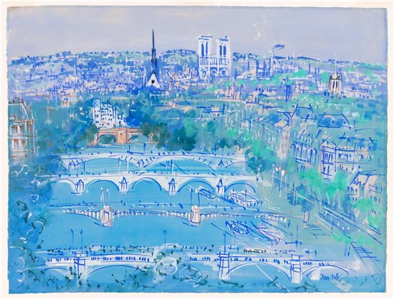 Jean Dufy | Ponts Sur La Seine | MutualArt
