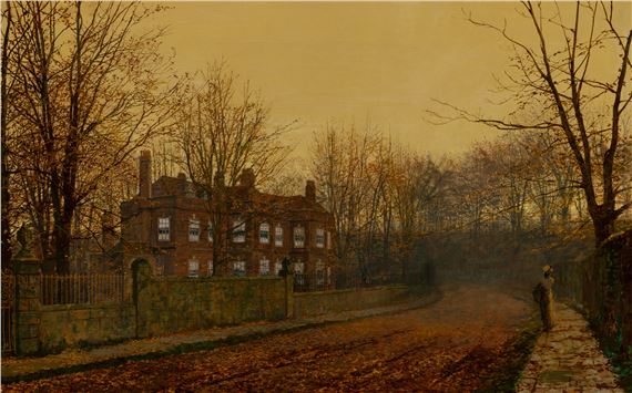 John Atkinson Grimshaw | The Waning Glory of the Year, 1882 (1882 ...