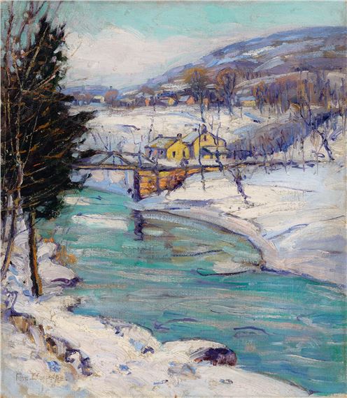 Fern Isabel Coppedge | Winter Morning on the Schuylkill | MutualArt