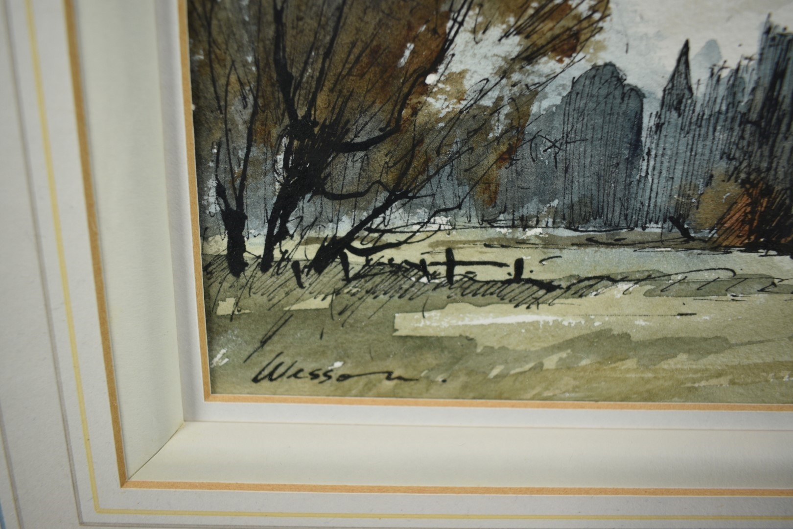 Edward Wesson | Salisbury Cathedral from the East | MutualArt