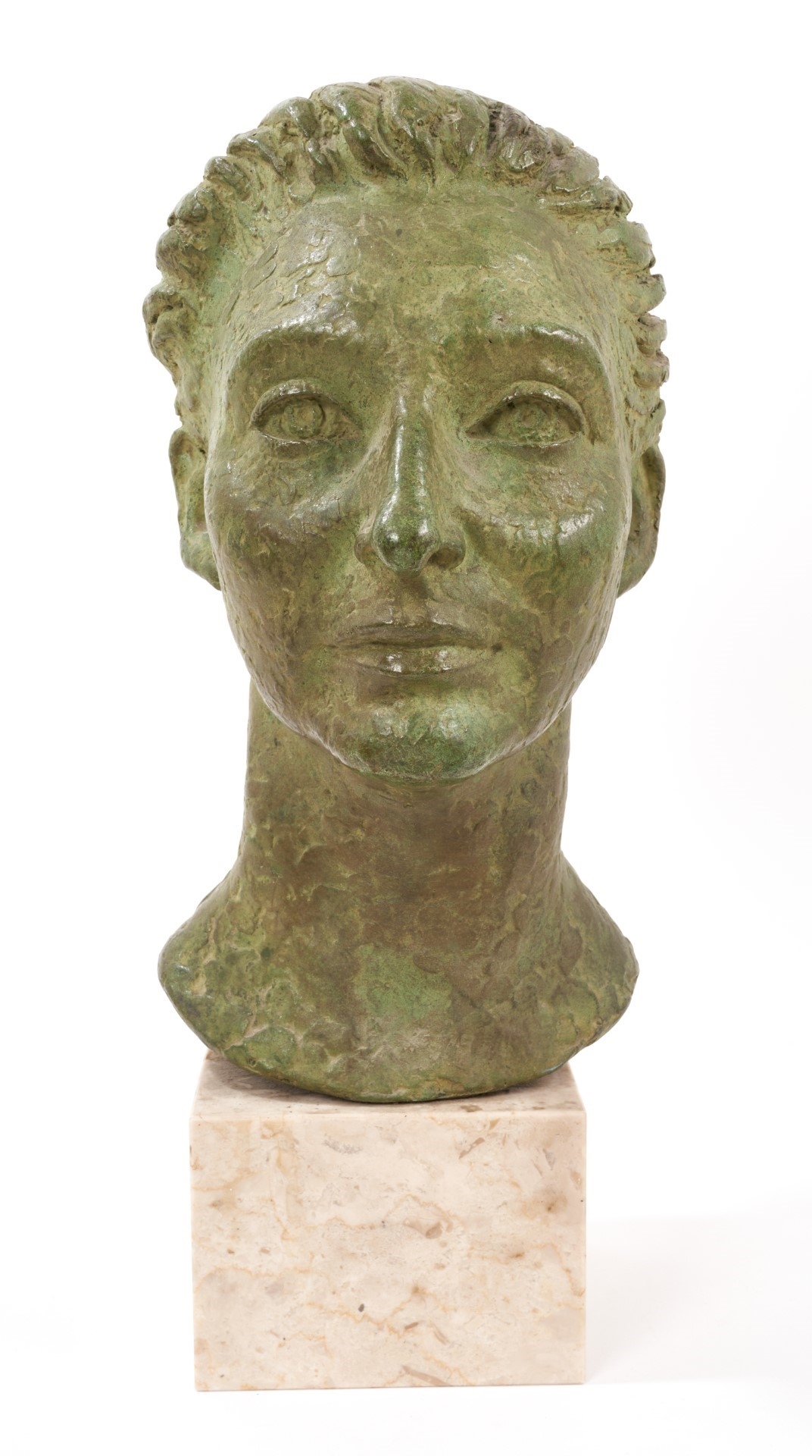 Eric Winters | : Bronze head of his friend the artist Mary Millar Watt ...