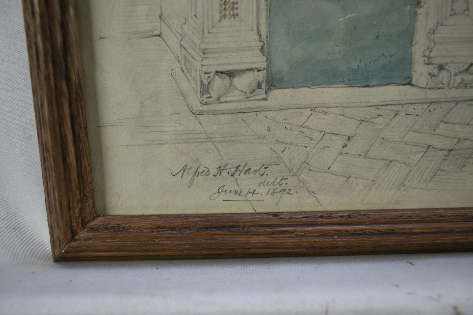 Alfred Henry Hart | 1866-1953. Grand Tour Plein Air watercolour and ...