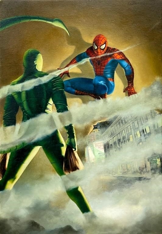 John Watson | Spiderman and the Scorpion (1971) | MutualArt