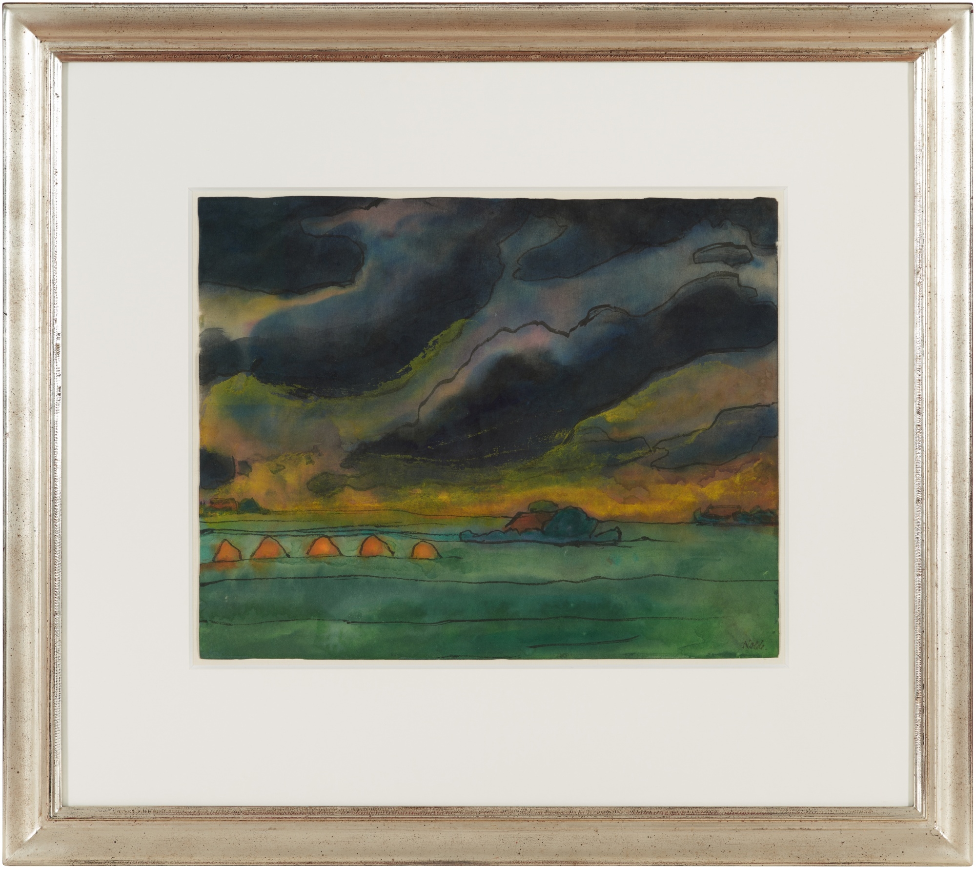 Emil Nolde | Marschlandschaft (1949) | MutualArt