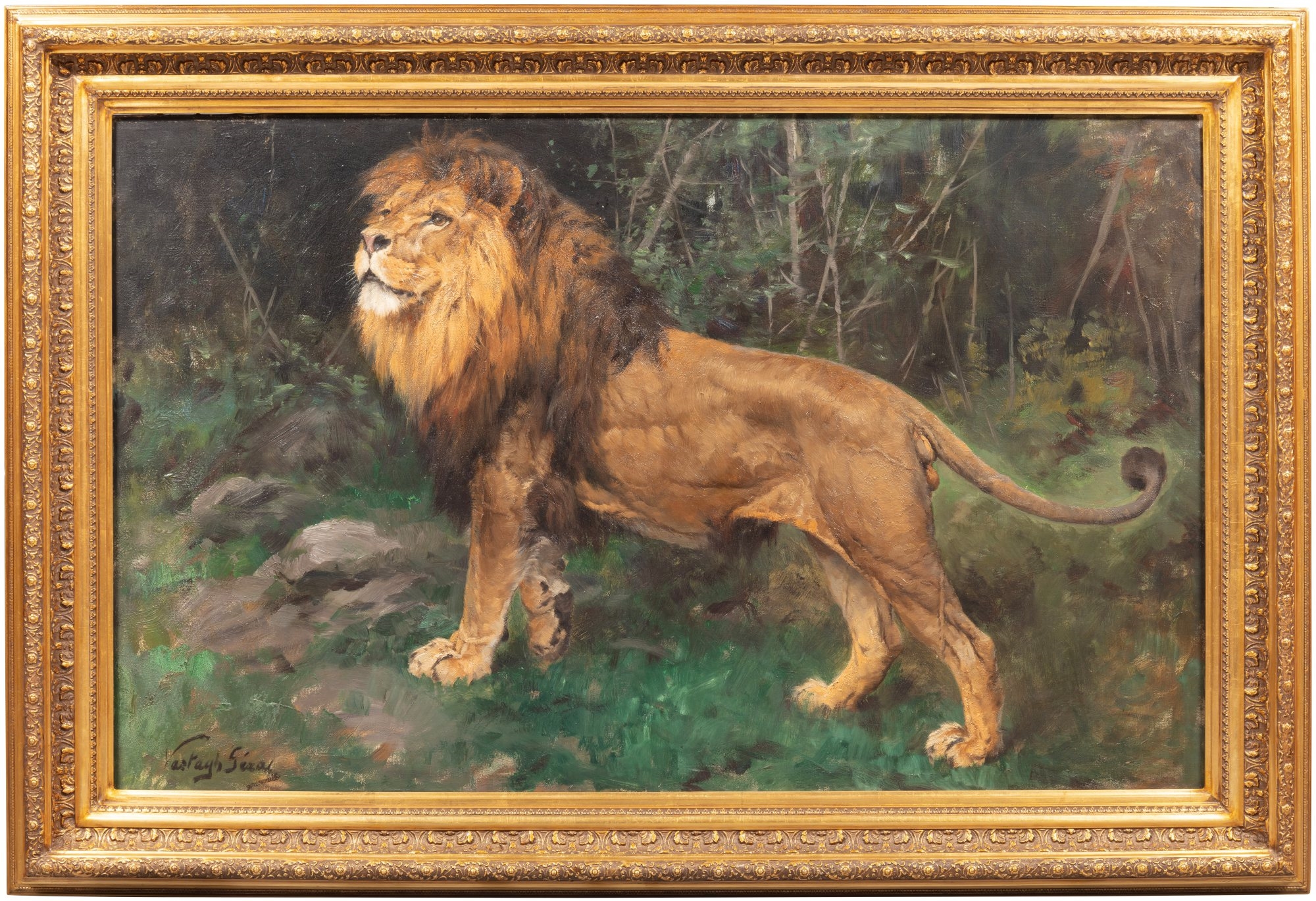 Géza Vastagh | Lion | MutualArt
