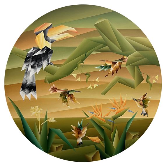 Nirakar Chowdhury | Flying Birds in Circle | MutualArt