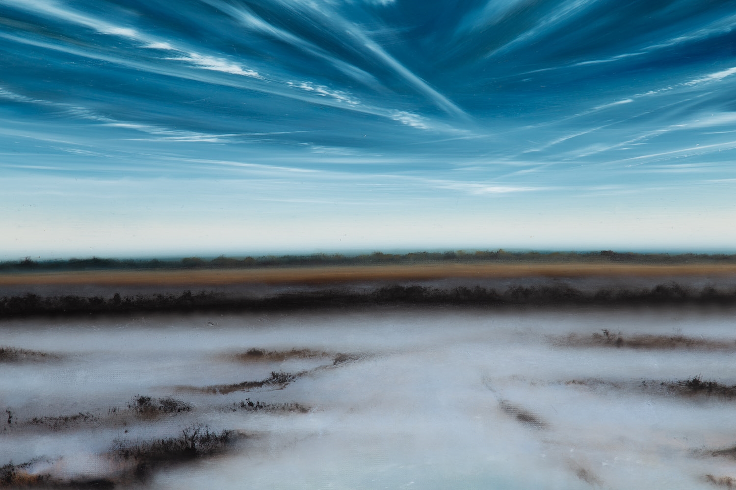 Urszula Kalmykow | Fog over the Backwaters (2023) | MutualArt