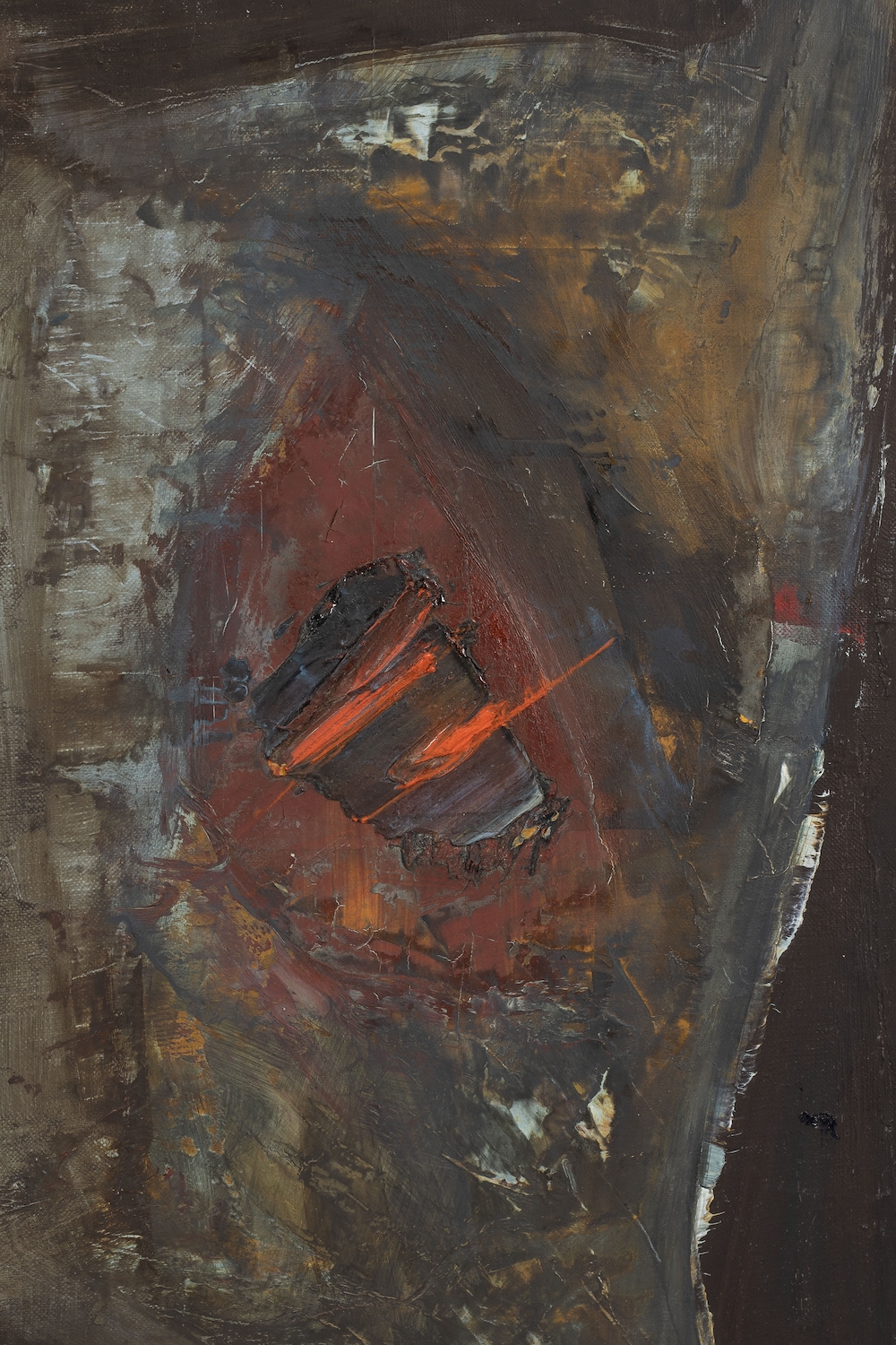 Mübin Orhon | Kompozisyon (1957) | MutualArt