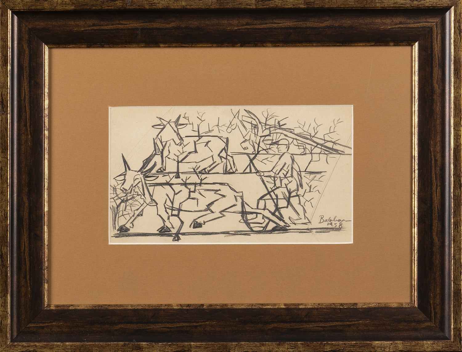 İbrahim Balaban | Çiftçi - Saban (1958) | MutualArt