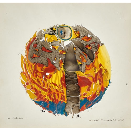 André Thomkins | Shadowbutton eggs (1964) | MutualArt