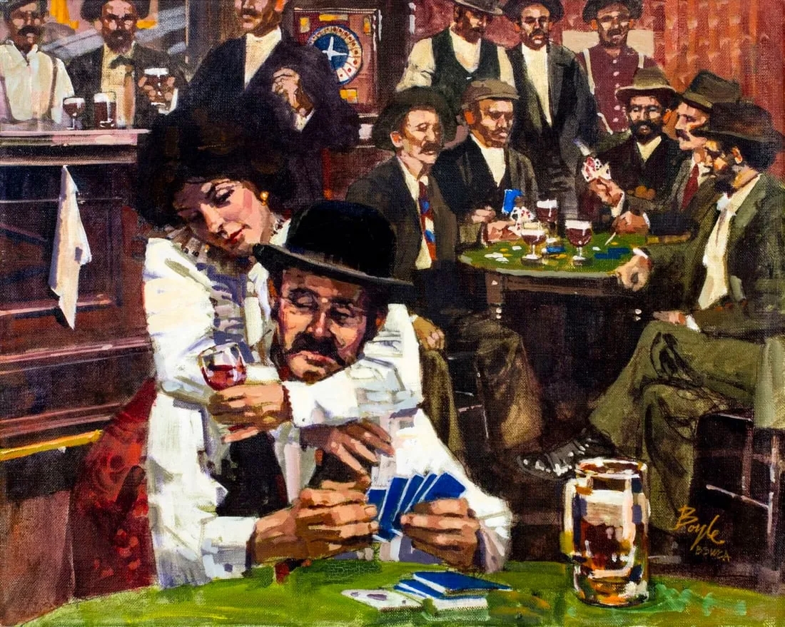 Neil Boyle | Saloon Scene | MutualArt