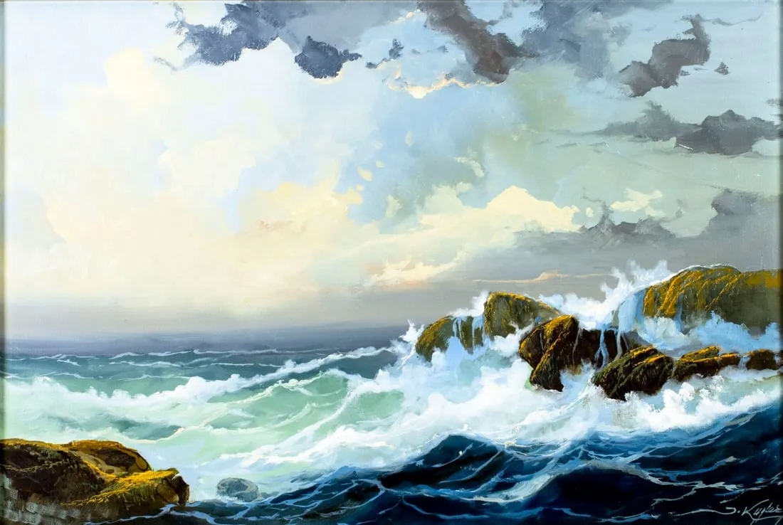 Josef Kugler | Sunset Seascape | MutualArt