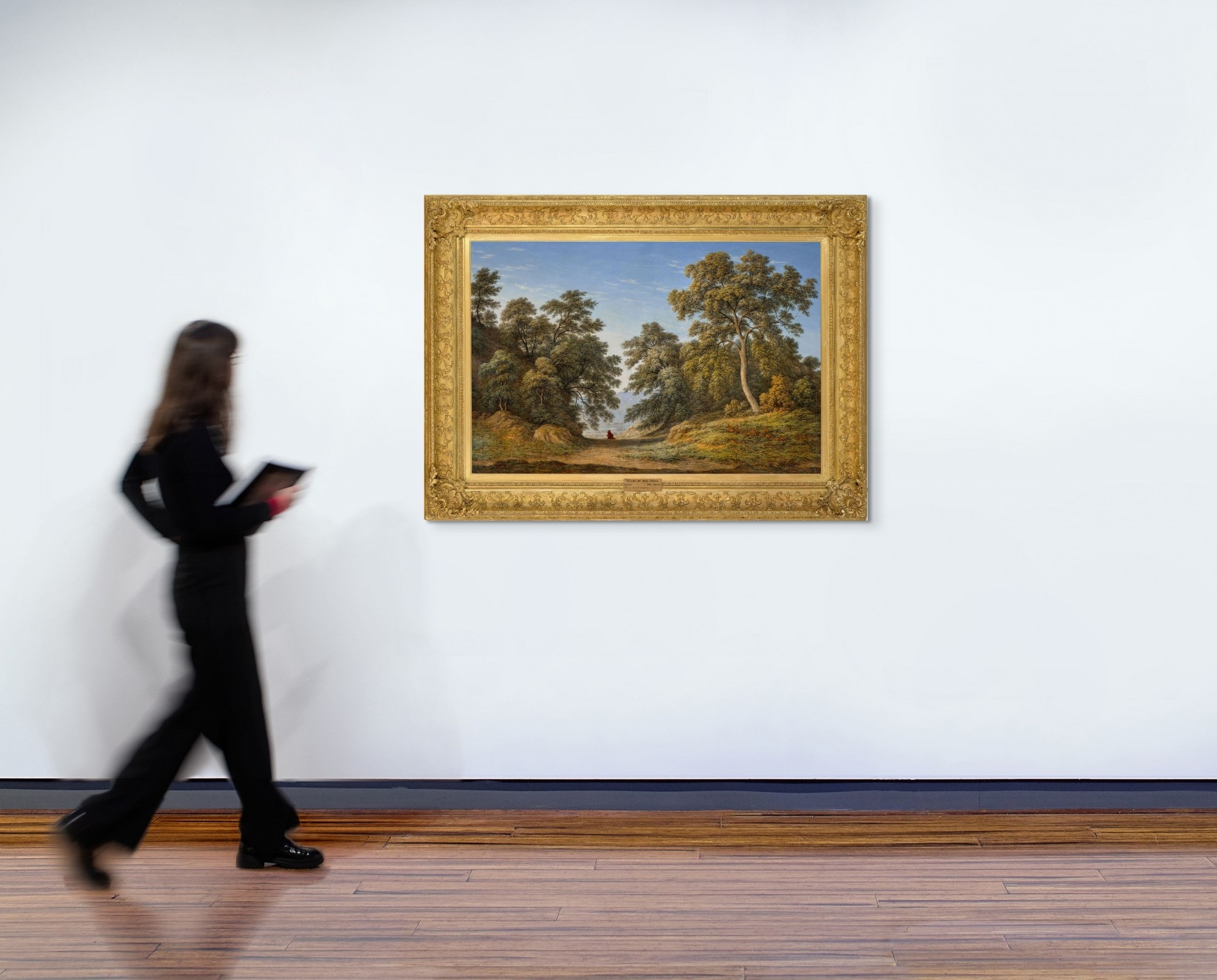 John Glover | STUDY OF OAK TREES | MutualArt