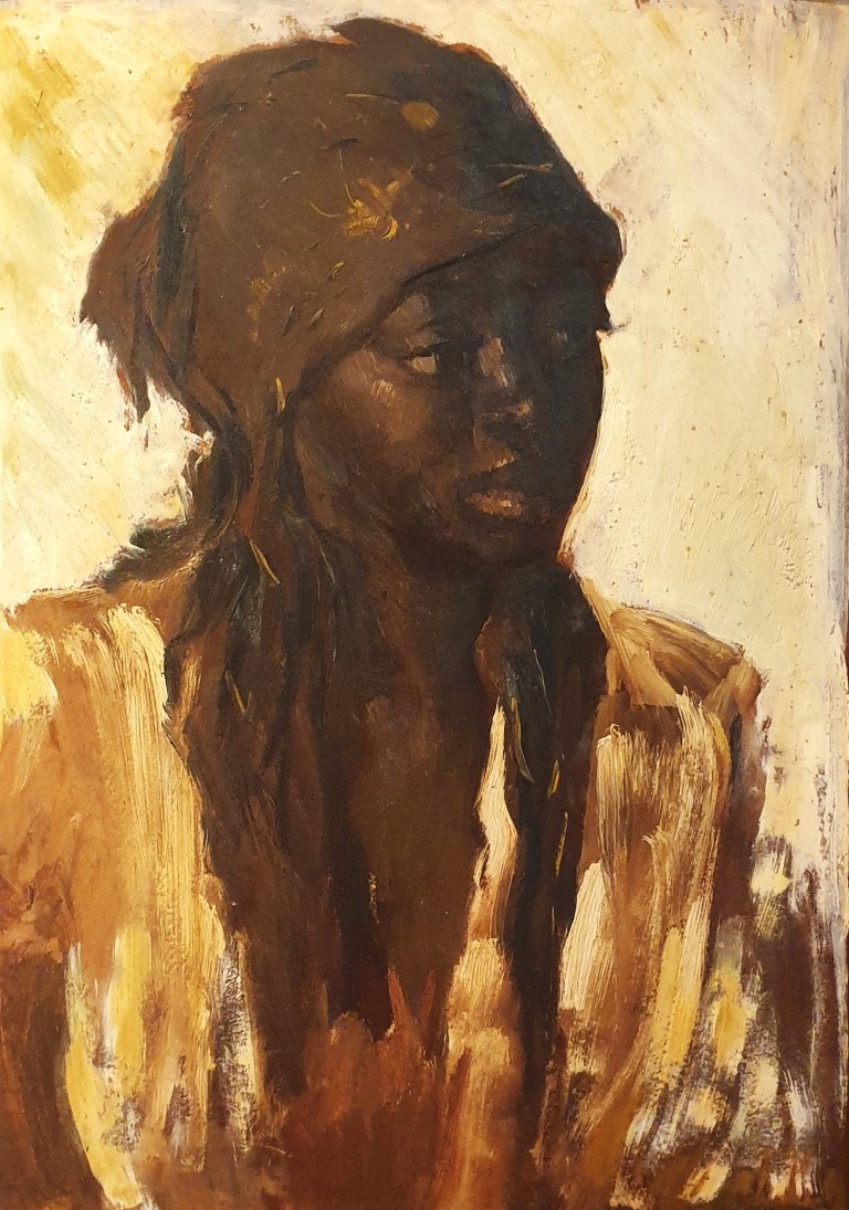Theo Goedvriend | Portrait of an African Woman | MutualArt