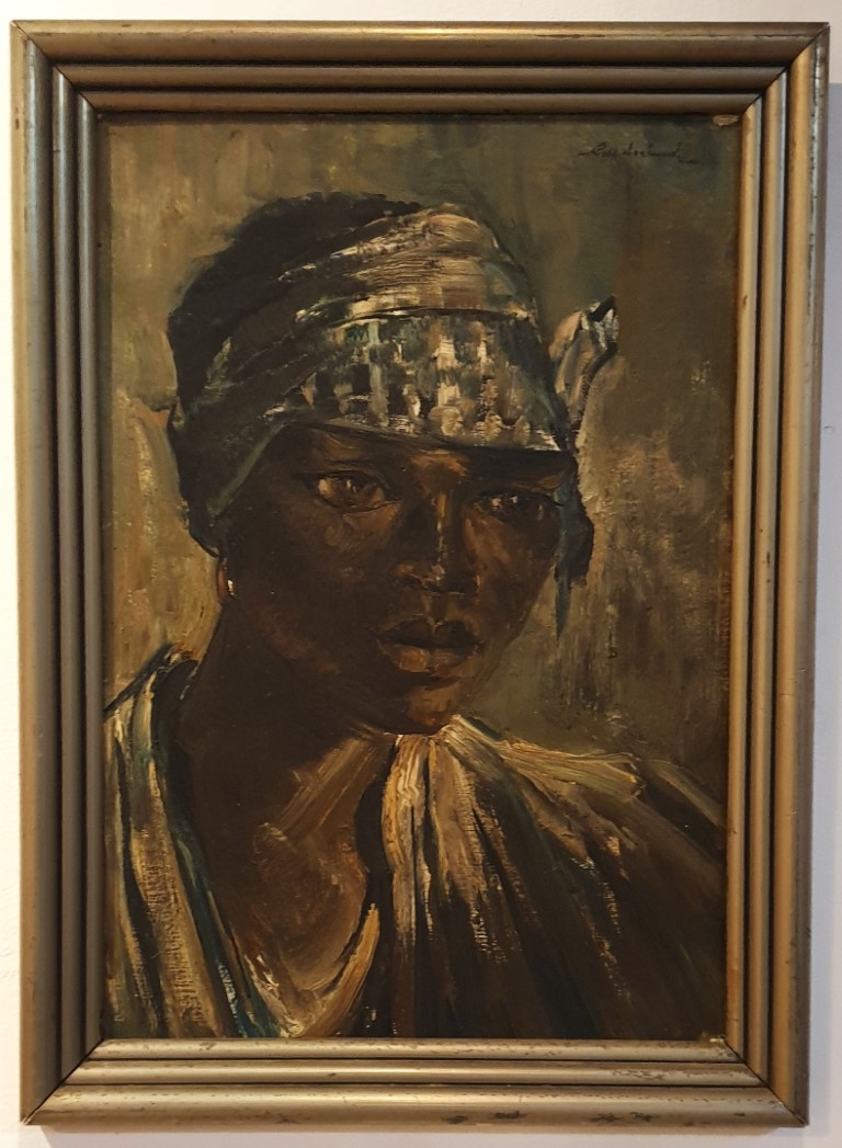 Theo Goedvriend | Portrait of a Nubian Maiden | MutualArt