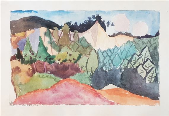 Paul Klee | Abstract Landscape | MutualArt