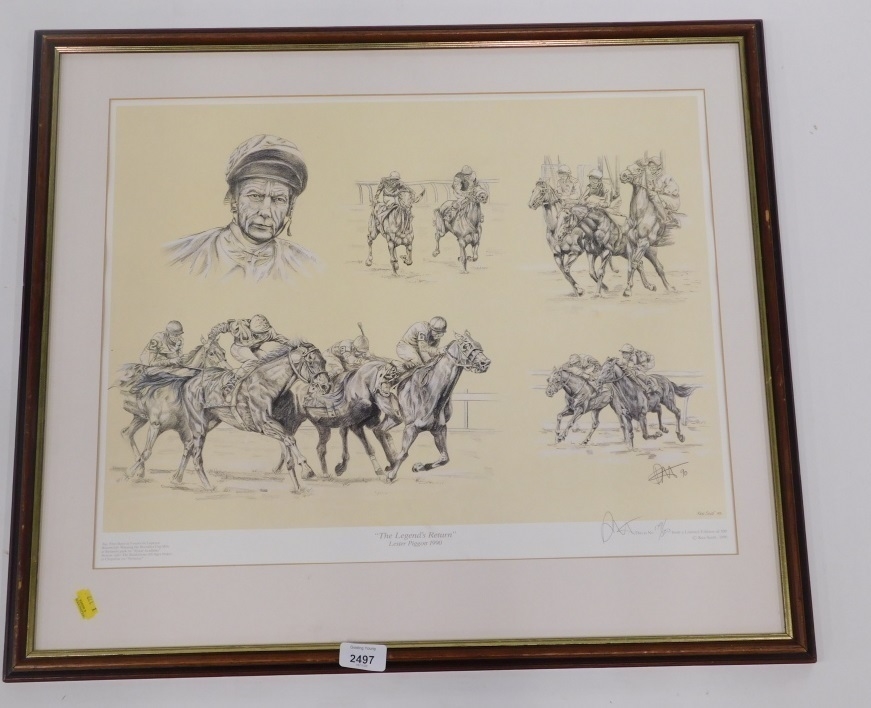 Ken Scott | The Legends Return Lester Piggott (1990) | MutualArt