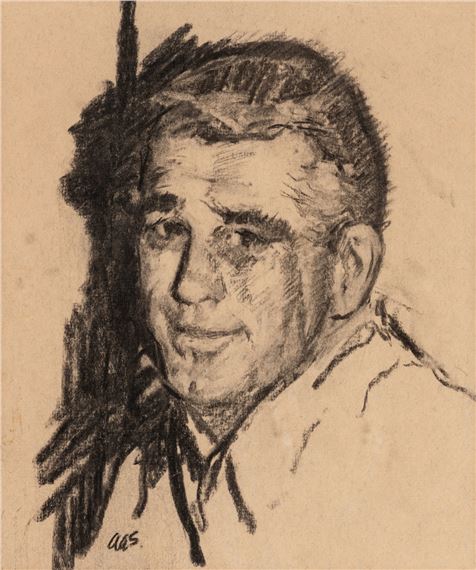 Aaron Shikler | Charles Connerly (Circa 1960) | MutualArt