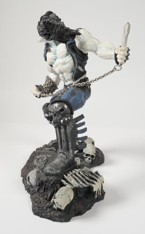 Randy Bowen | LOBO STATUE SCULPTURE RANDY BOWEN (1992) | MutualArt