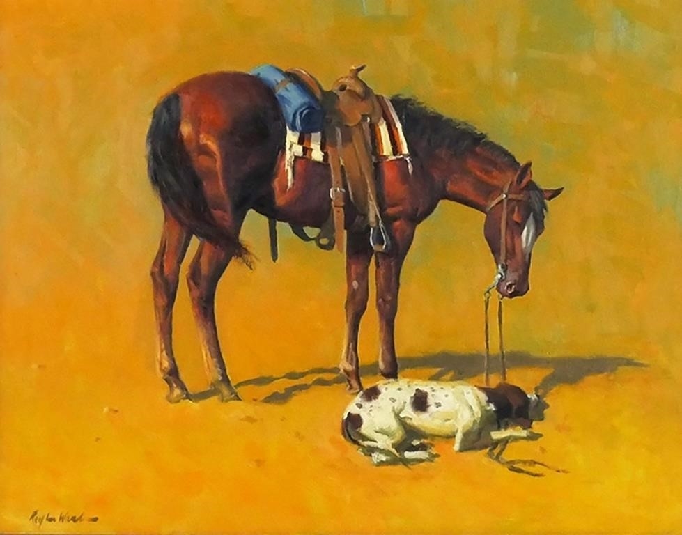 Roy Lee Ward | ROY LEE WARD HORSE PAINTING | MutualArt