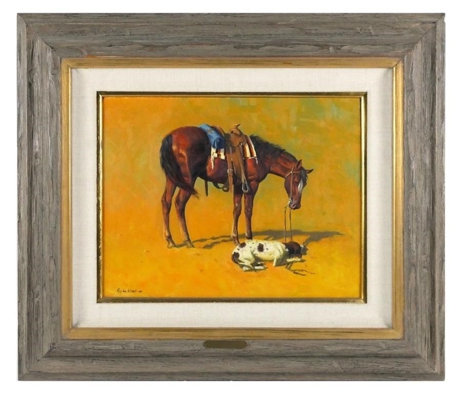 Roy Lee Ward | ROY LEE WARD HORSE PAINTING | MutualArt