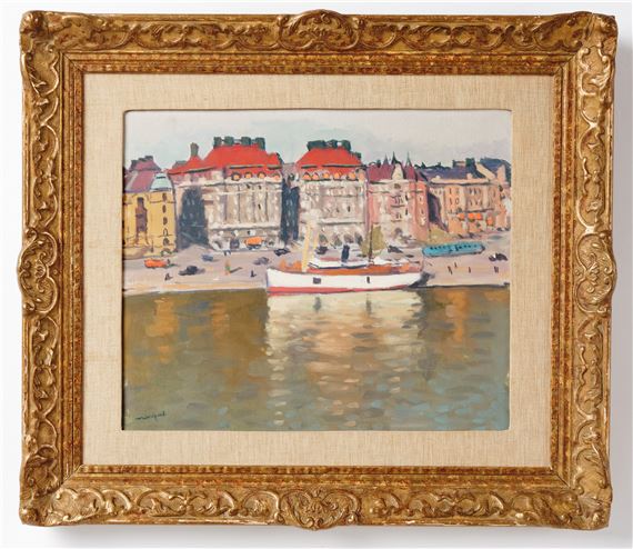 Albert Marquet | Les toits rouges (Strandvägen, Stockholm) (1938 ...