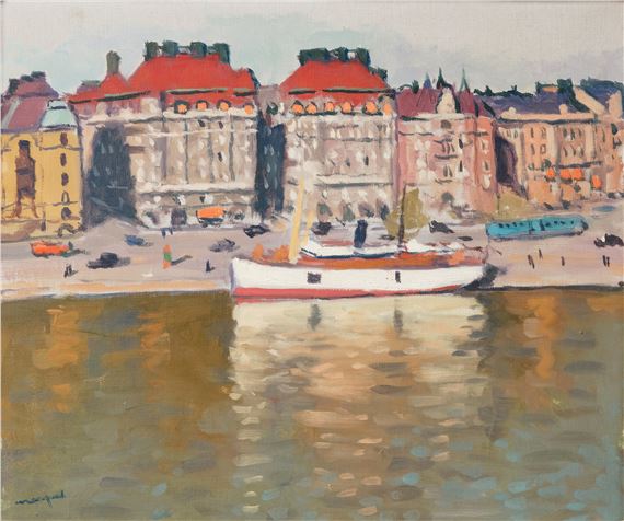 Albert Marquet | Les toits rouges (Strandvägen, Stockholm) (1938 ...
