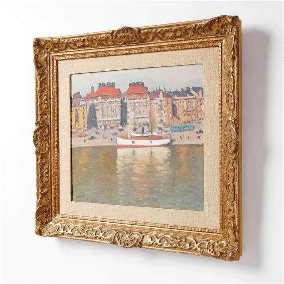 Albert Marquet | Les toits rouges (Strandvägen, Stockholm) (1938 ...