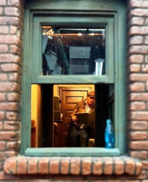 Michael Garman | Michael Garman Light Up Hotel Diorama. (1976) | MutualArt