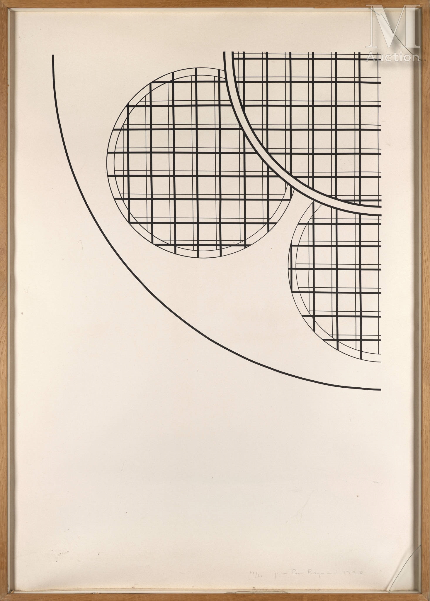 Jean-Pierre Raynaud | Vitrail de l’abbaye de Noirlac (1978) | MutualArt