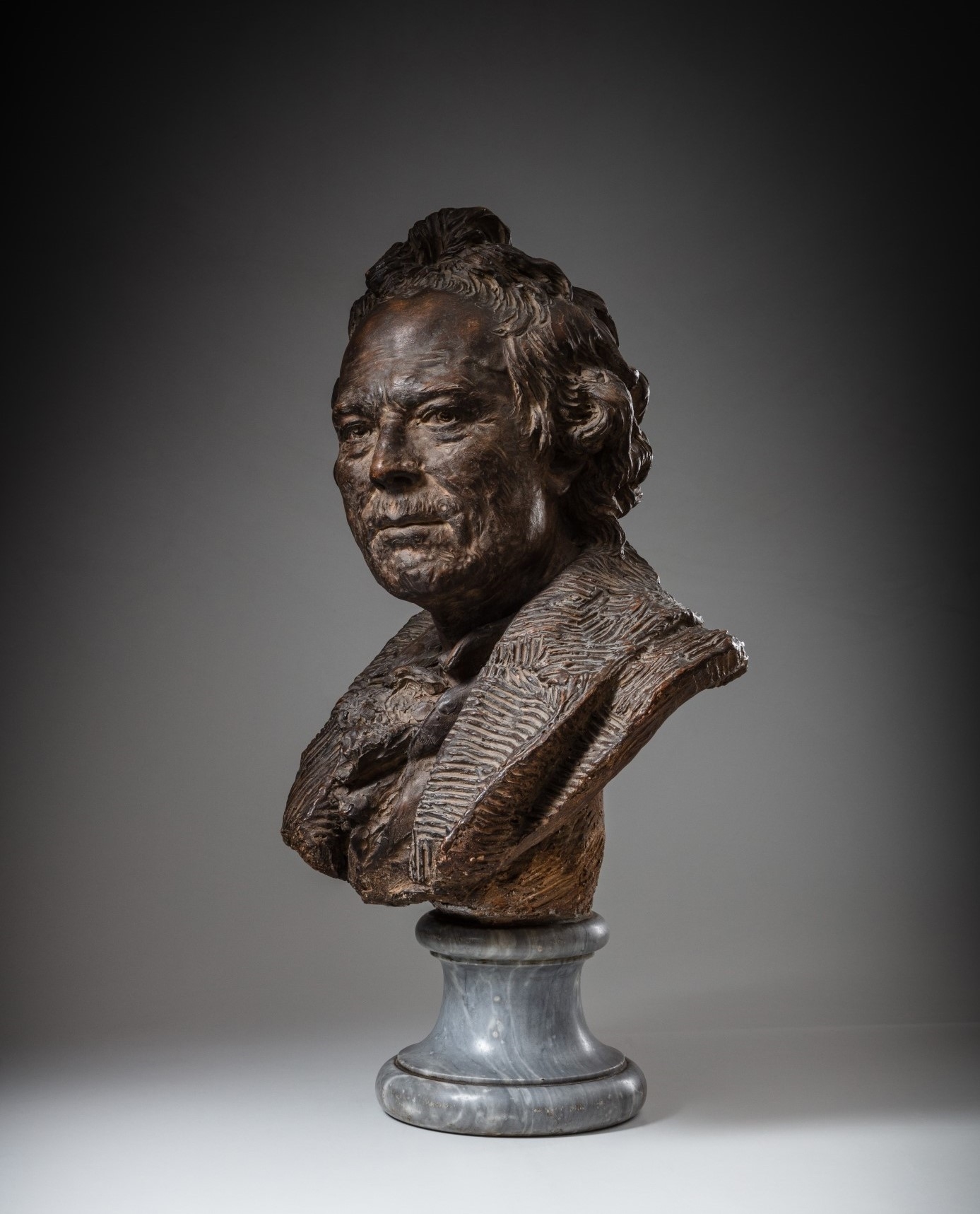 Jean-Antoine Houdon | Christophe-Willibald Gluck (1714 - 1787) (19th ...