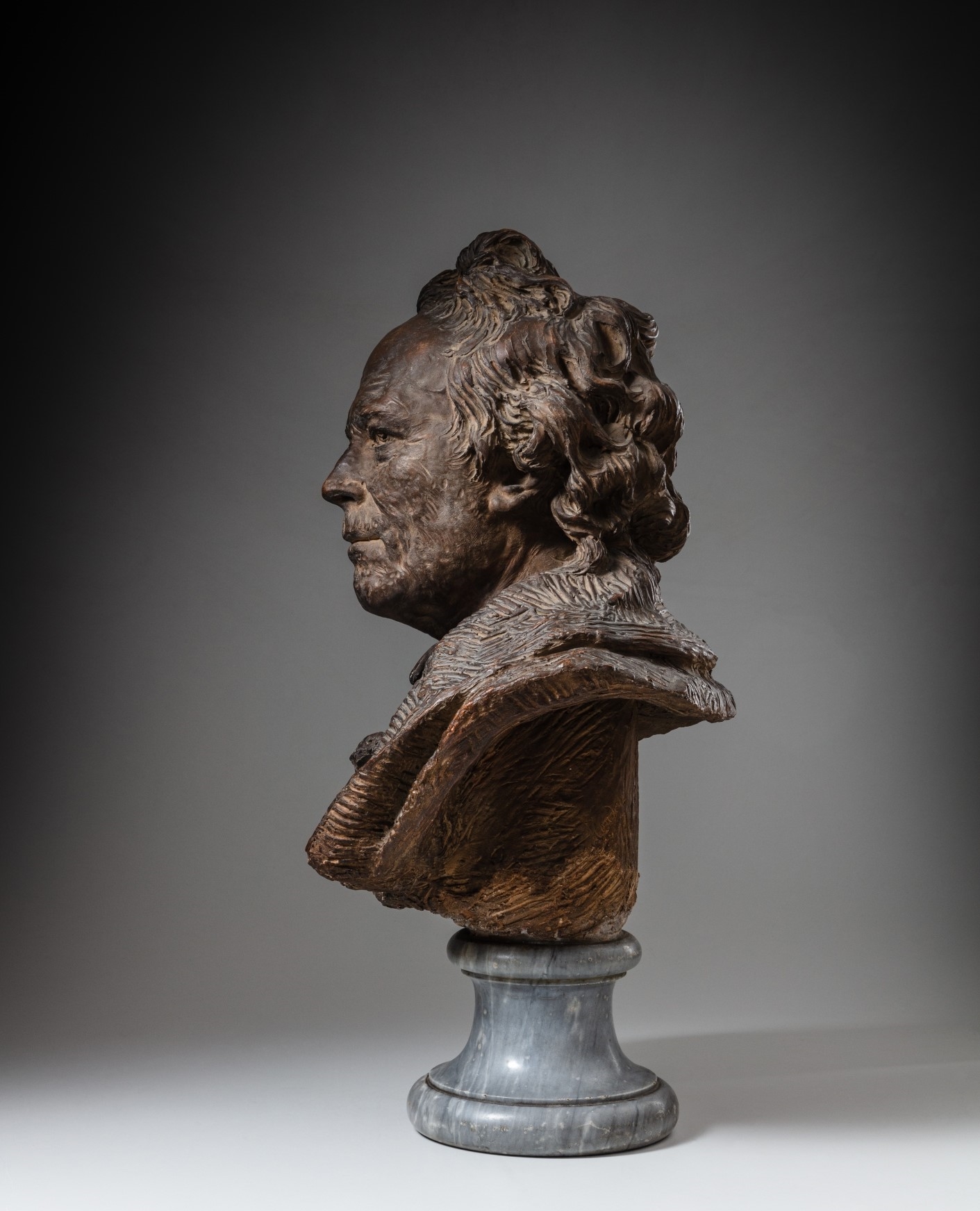 Jean-Antoine Houdon | Christophe-Willibald Gluck (1714 - 1787) (19th ...