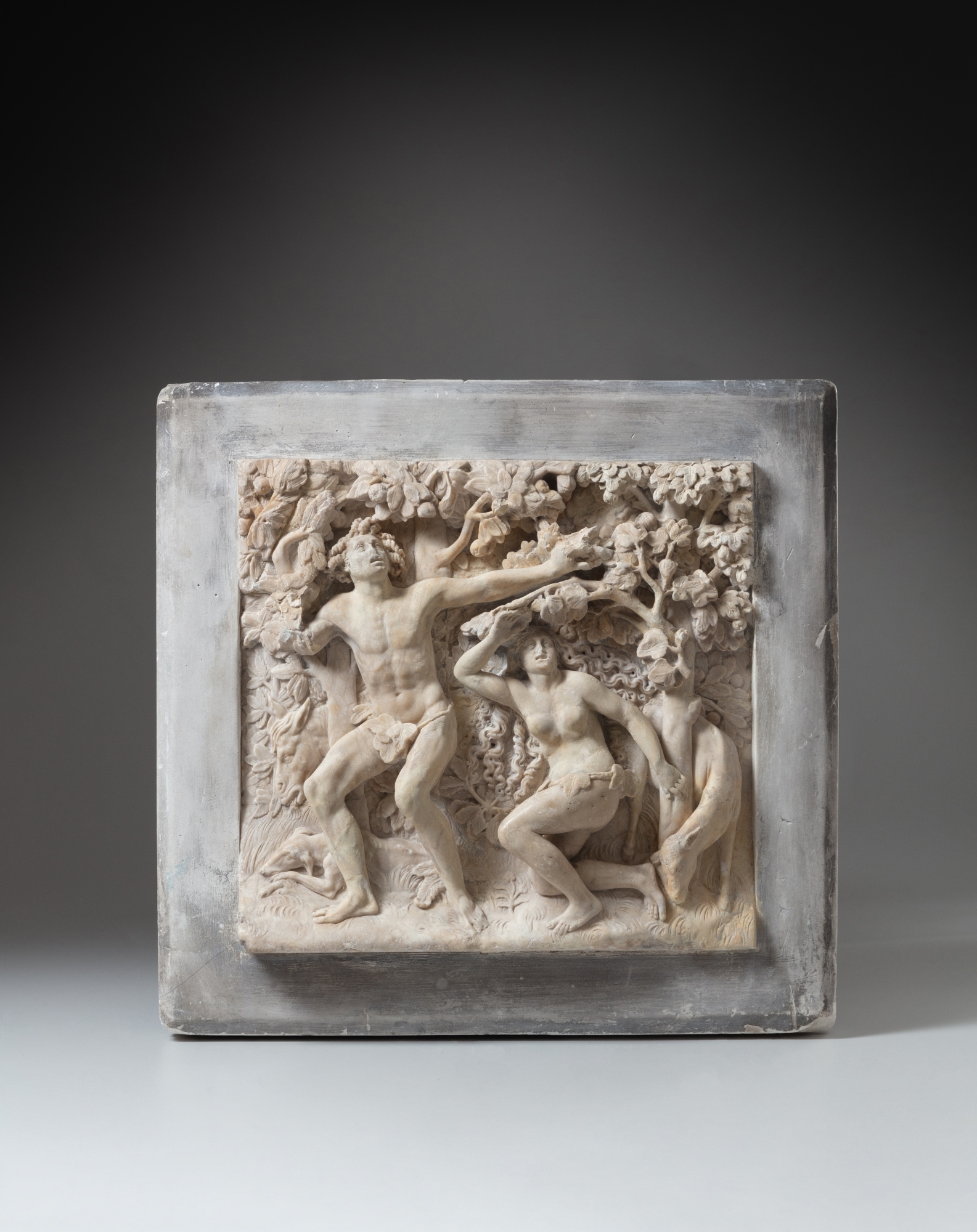 Leonhard Kern | Adam and Eve in the Garden of Eden (Early 16th Century ...