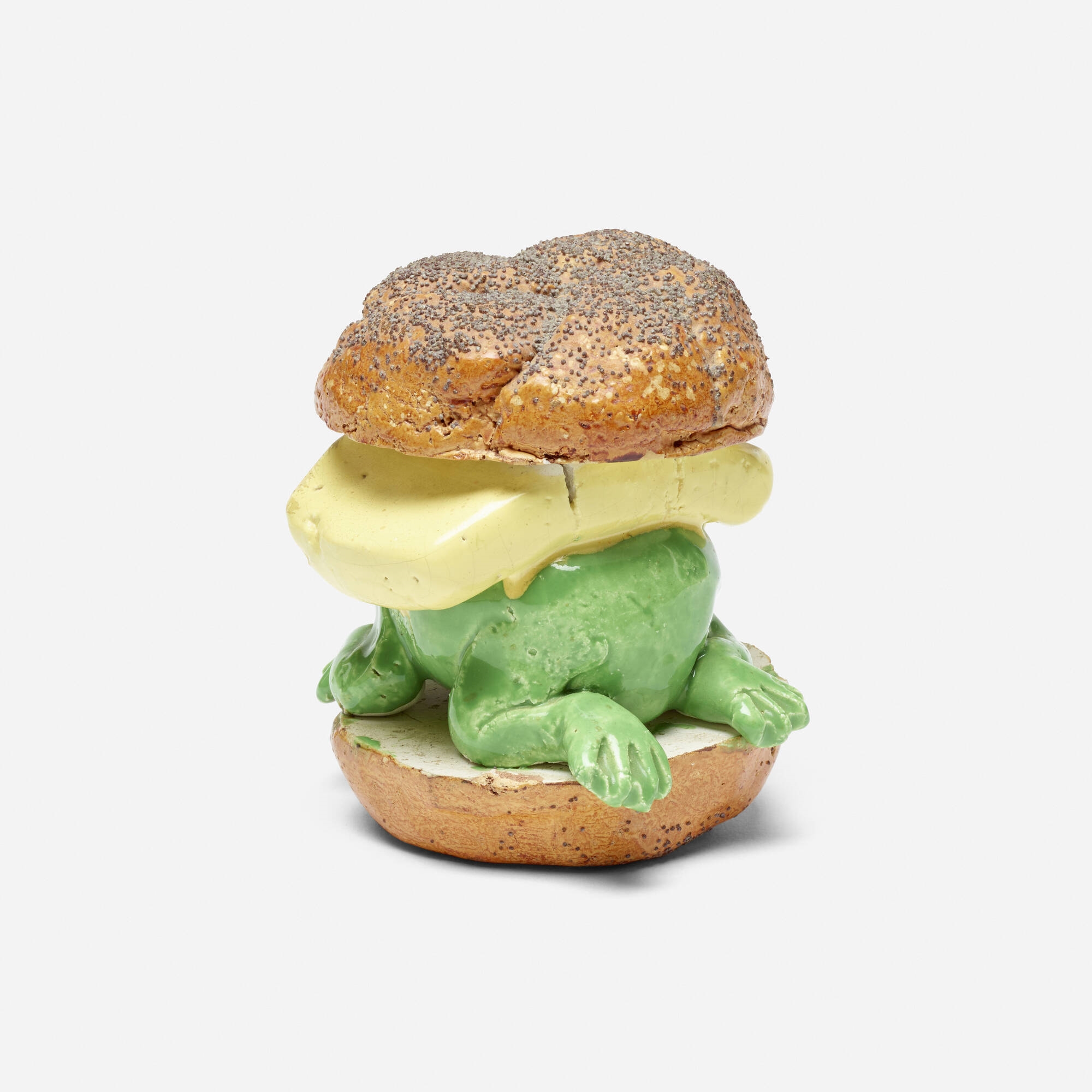 David Gilhooly | Frog sandwich (1978) | MutualArt