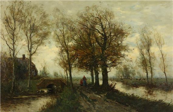 Berend Jan Brouwer | Polder landscape | MutualArt