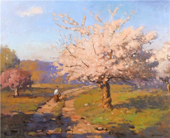 John C. Traynor | Cherry blossoms | MutualArt