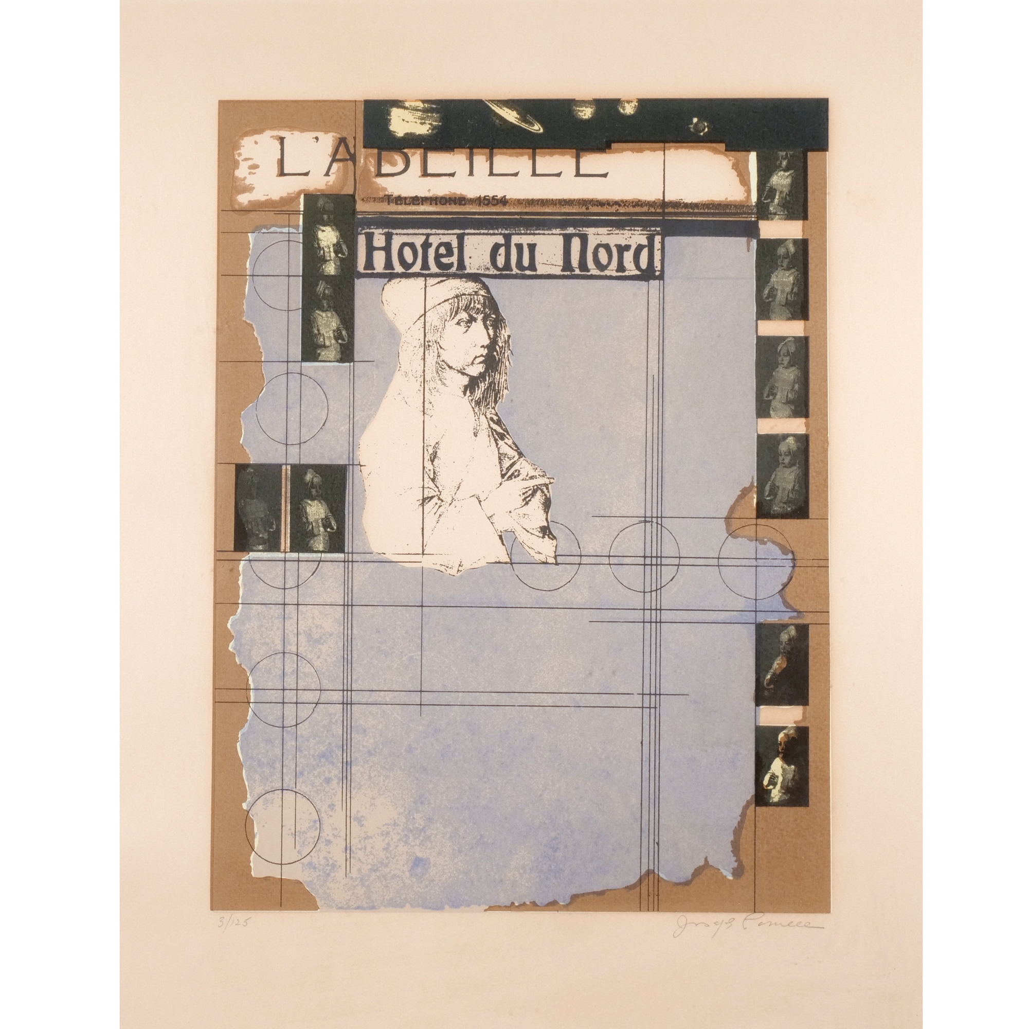 Joseph Cornell | Untitled (Sun Box with 5 Glasses) (Circa 1956) | MutualArt