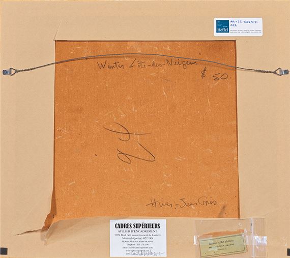 Stanley Cosgrove | Winter, Côte-des-Neiges, hiver jour gris | MutualArt