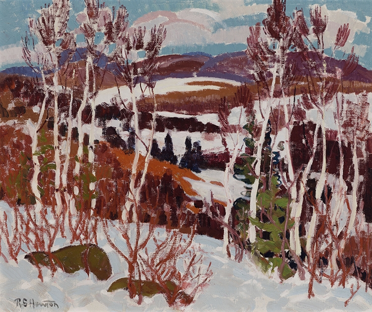 Randolph Stanley Hewton | Winter Scene in the Hills | MutualArt