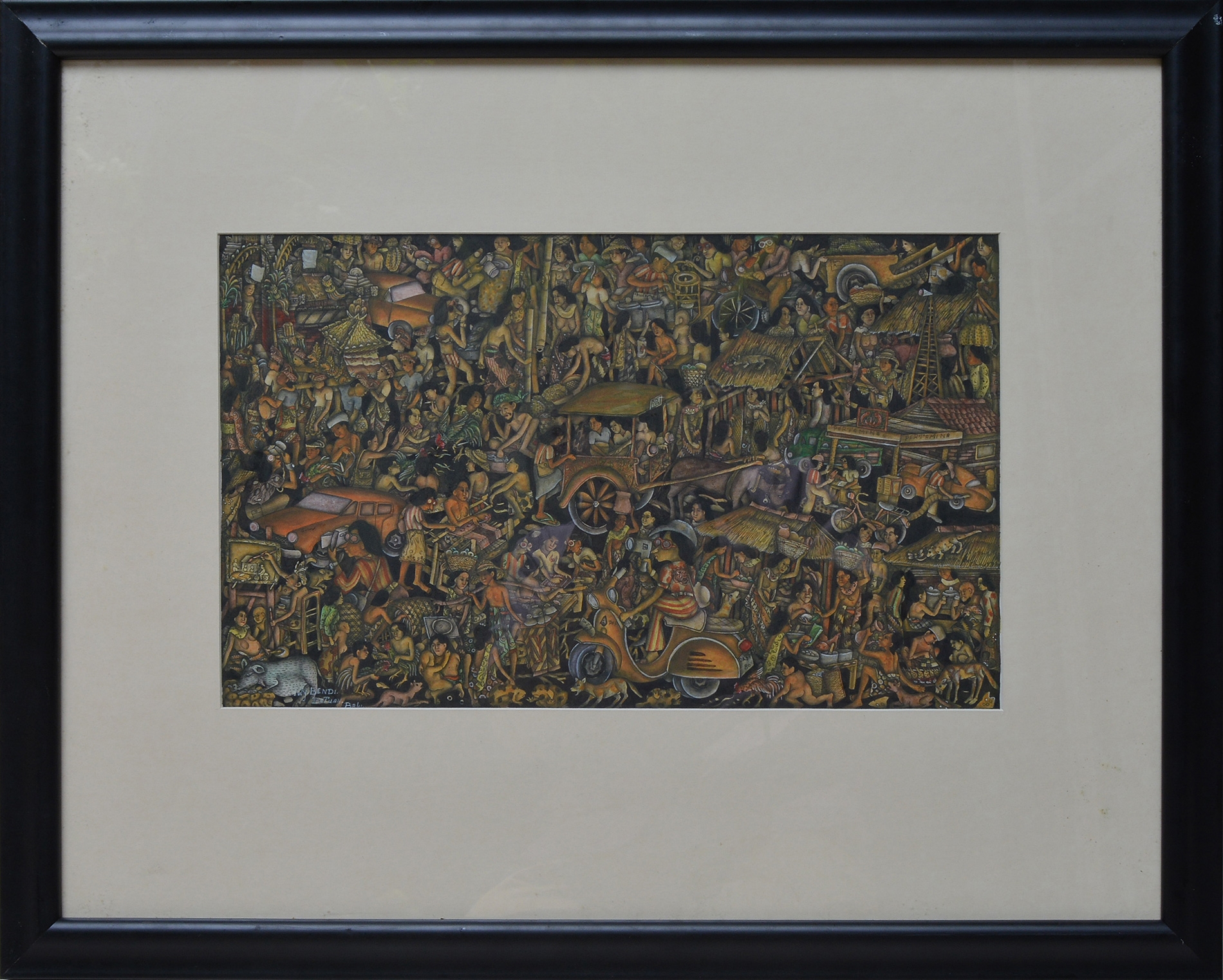 Wayan Bendi | Tourists in the 1980s | MutualArt