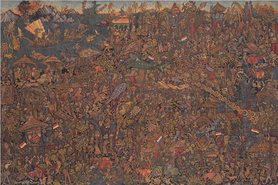 Wayan Bendi | Perang Mengusir Penjajah (1990) | MutualArt