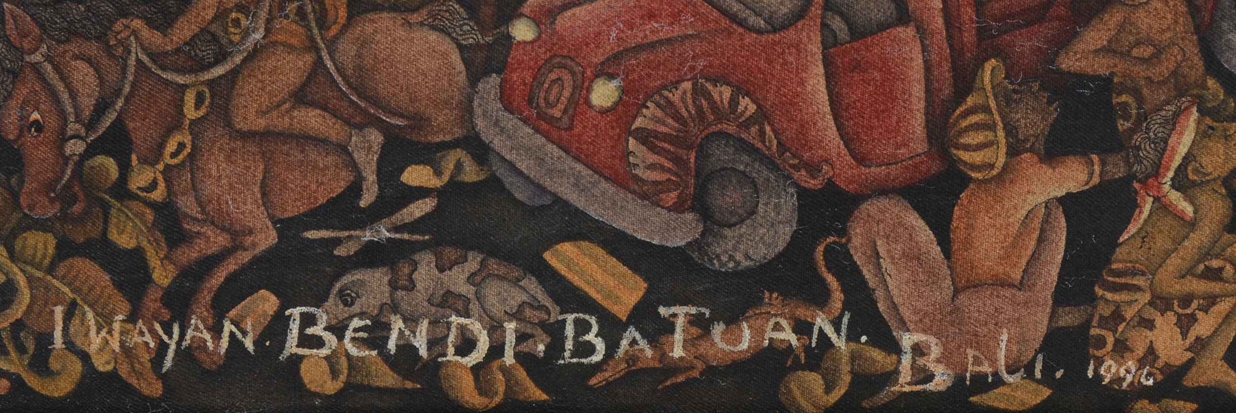 Wayan Bendi | Perang Mengusir Penjajah (1990) | MutualArt