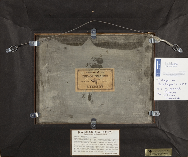 James Wilson Morrice | Village en Bretagne (Circa 1895) | MutualArt