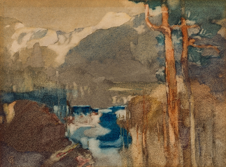 Charles John Collings | Untitled Mountain and Lake | MutualArt