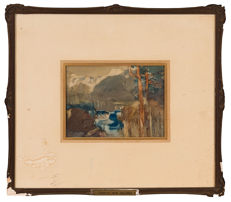 Charles John Collings | Untitled Mountain and Lake | MutualArt